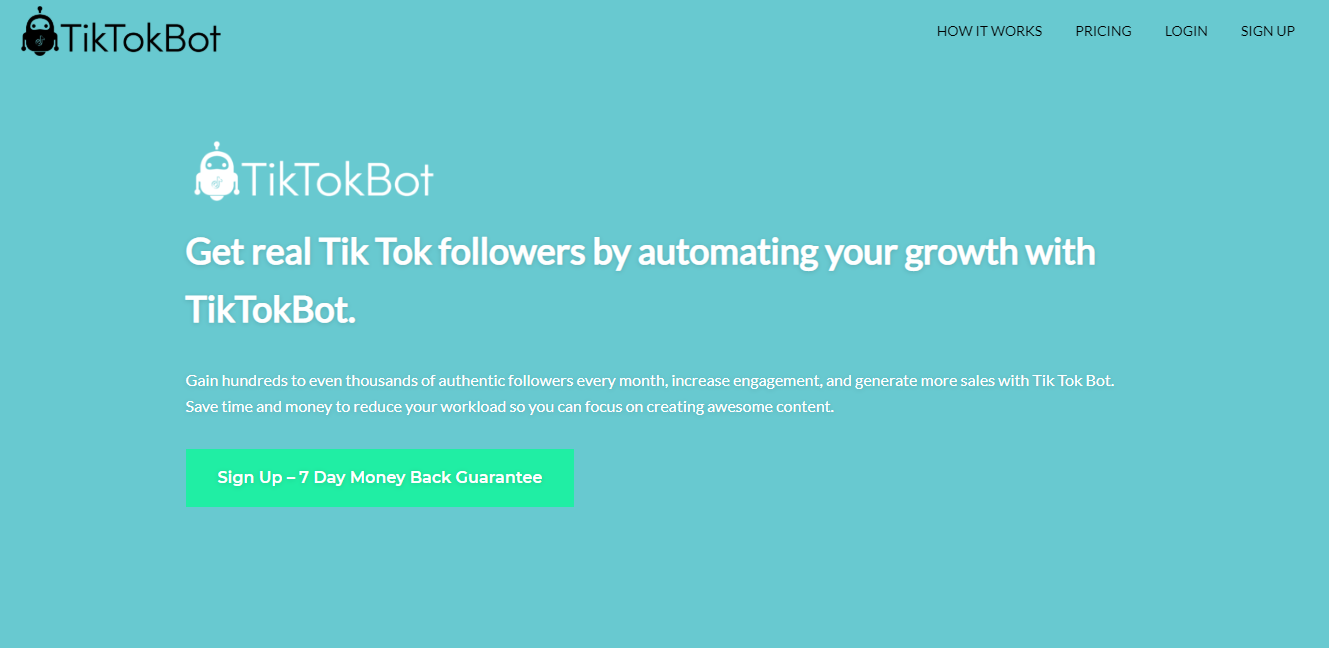 TikTokBot Review: Best Way To Boost your TikTok Followers - TechLyf